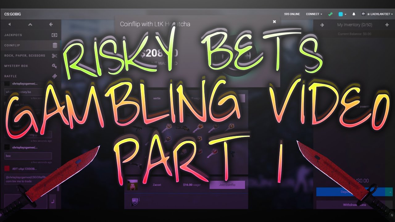 RISKY BETS - CSGOBIG COIN FLIP - PART 1 - YouTube