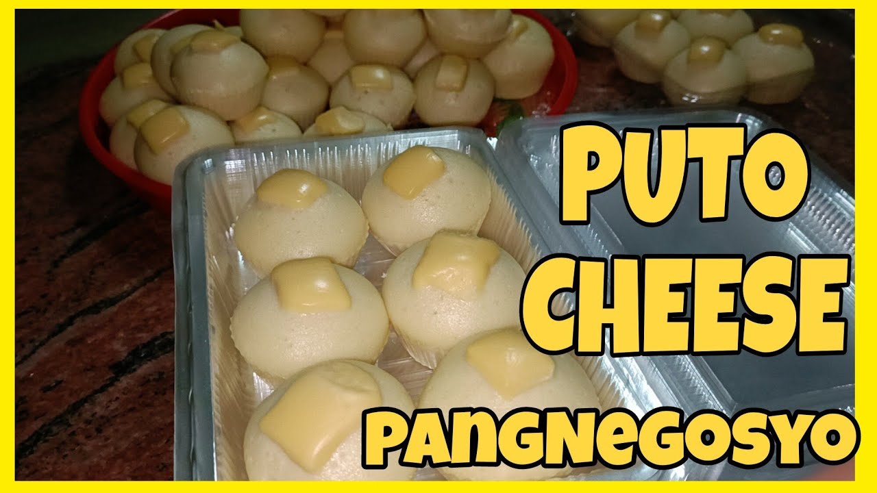 How To Cook Puto Cheese Lutong Pinoy - YouTube