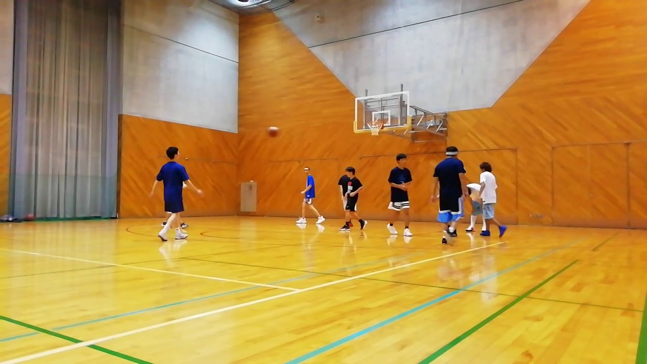 September 11 Half-court game practice part 6 - YouTube