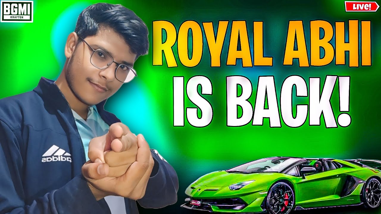 ROYAL ABHI IS BACK! 1V1 KRE KYA #1v1 #rankpush #bgmi - YouTube