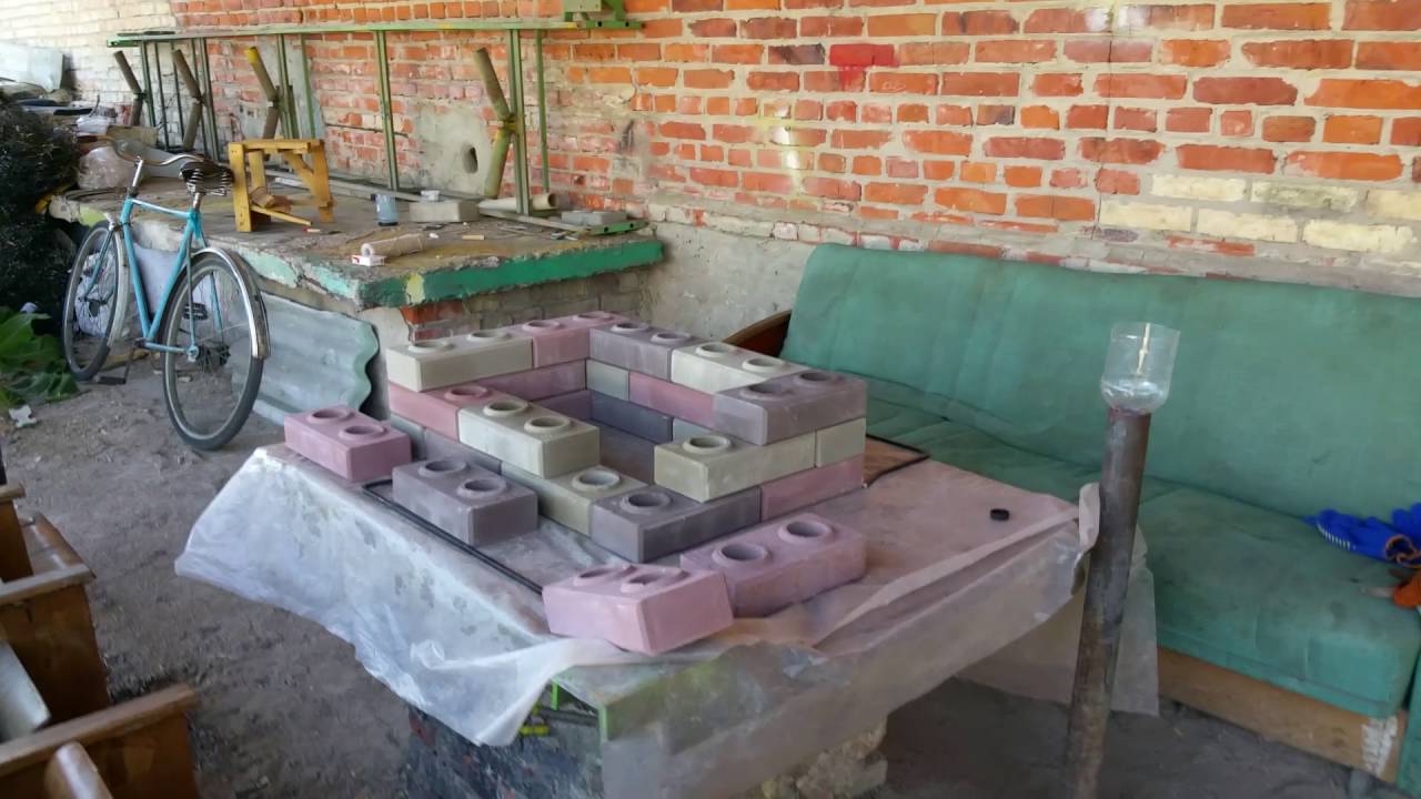 Кирпич 5Bricks Мангал часть 1 - YouTube
