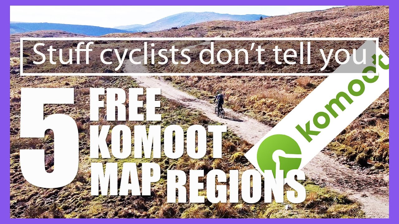 Free Komoot 5 region map giveaway for new users. - YouTube