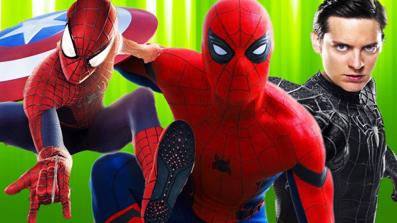 SPIDER-MAN TRIBUTE (2002-2017) Tobey Maguire, Andrew Garlfield, Tom ...