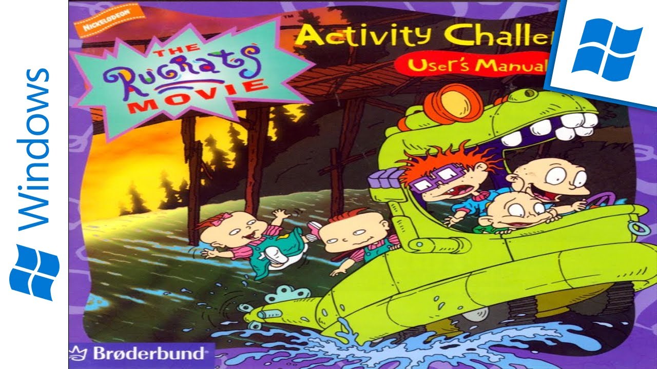 The Rugrats Movie Activity Challenge (1998) Windows Gameplay - No ...