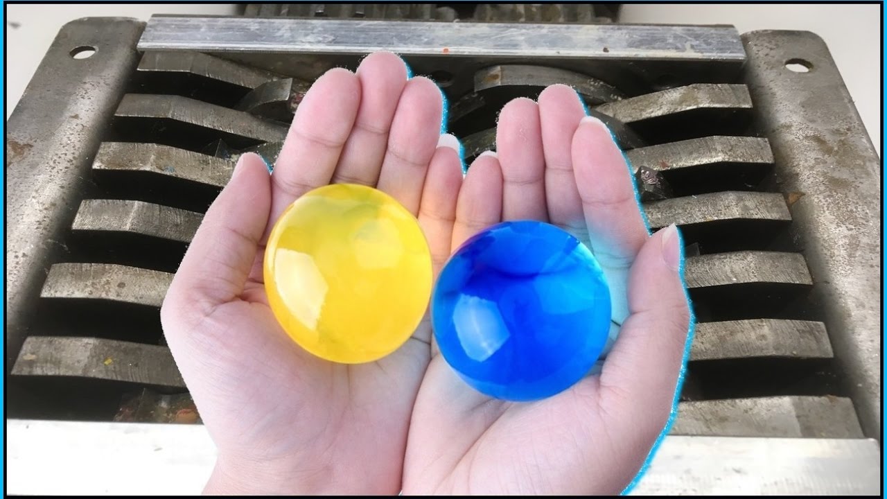 SHREDDING GIANT ORBEEZ IS SATISFYING | oddly satisfying videos to watch ...