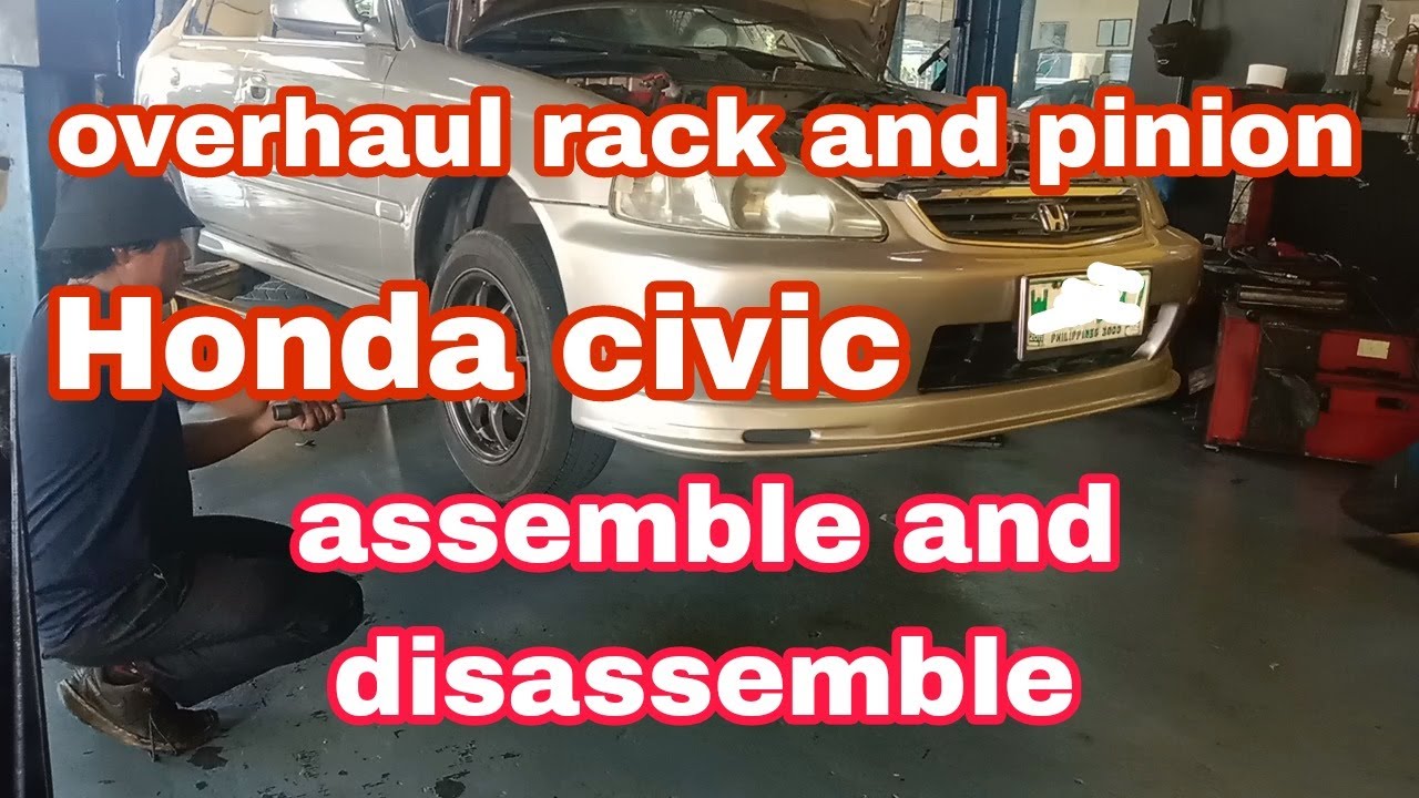 Honda civic Sir body 1999 model rack and pinion. - YouTube