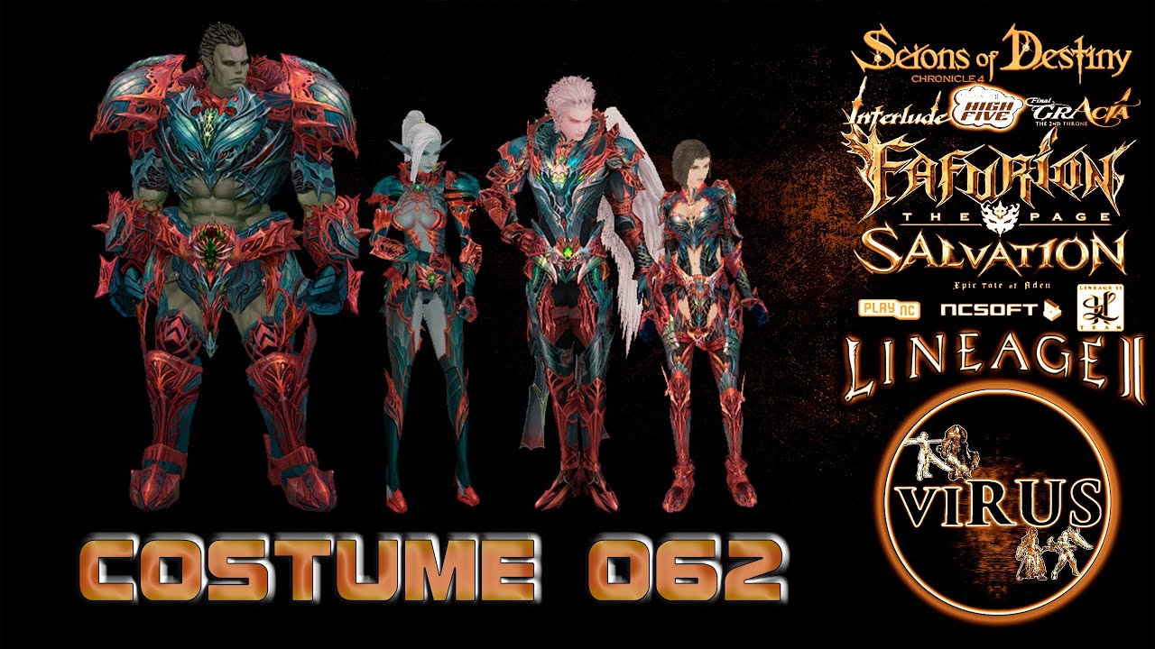 New Costumes. 062. LINEAGE II. Any Chronicles √i®uS - YouTube