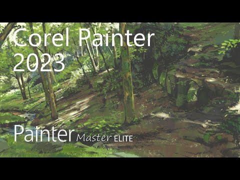 Corel Painter 2023 - Sunday Scribble (Davey Baker) - YouTube