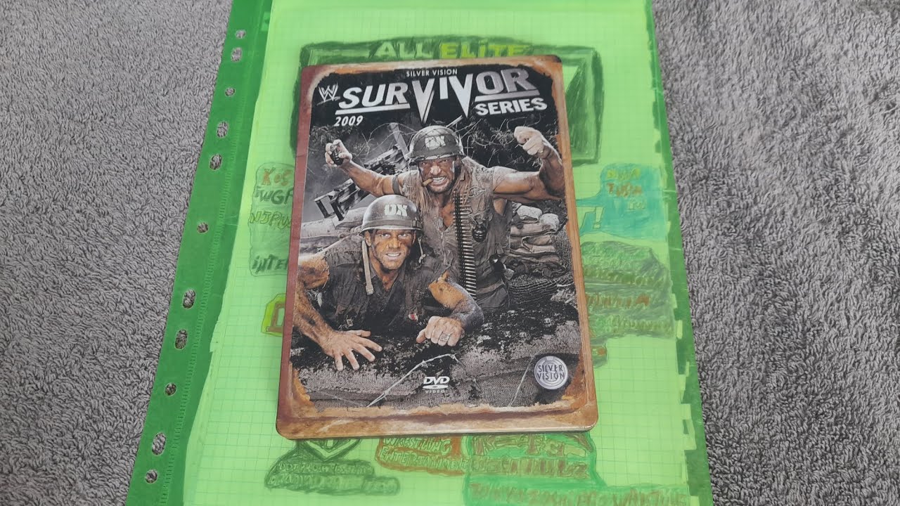 ma review sur une pochette de 1 DVD 💿de catch sur WWE Survivor Series ...