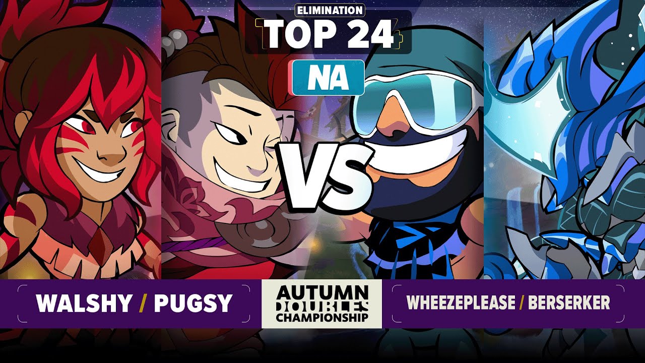 WheezePlease & Berserker vs Walshy & Pugsy - Elimination Top 24 ...