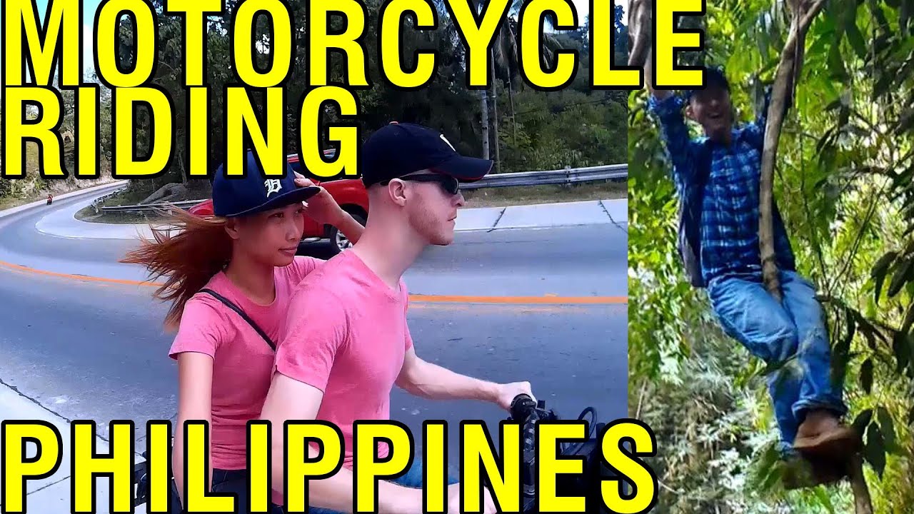 Motorcycle Riding in Philippines and Jungle Trekking - YouTube