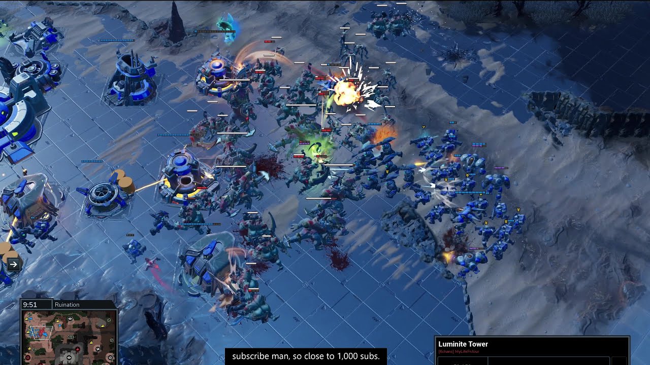 Stormgate 1v1 ladder infernals vs Vanguard, (replay) - YouTube