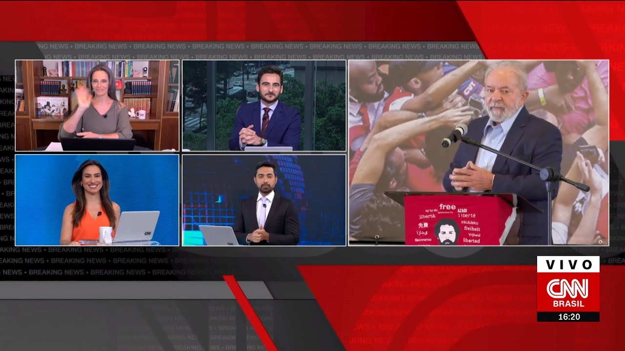 Encerramento do "Visão CNN" e inicio do "CNN 360" ÀS 16:20 (10/03/21 ...