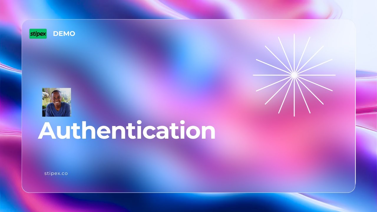 Merchant Authentication - Stipex - YouTube