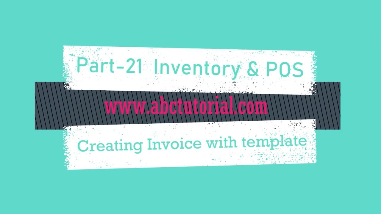POS-21: Inventory & POS Invoice template setup using Bootstrap - YouTube