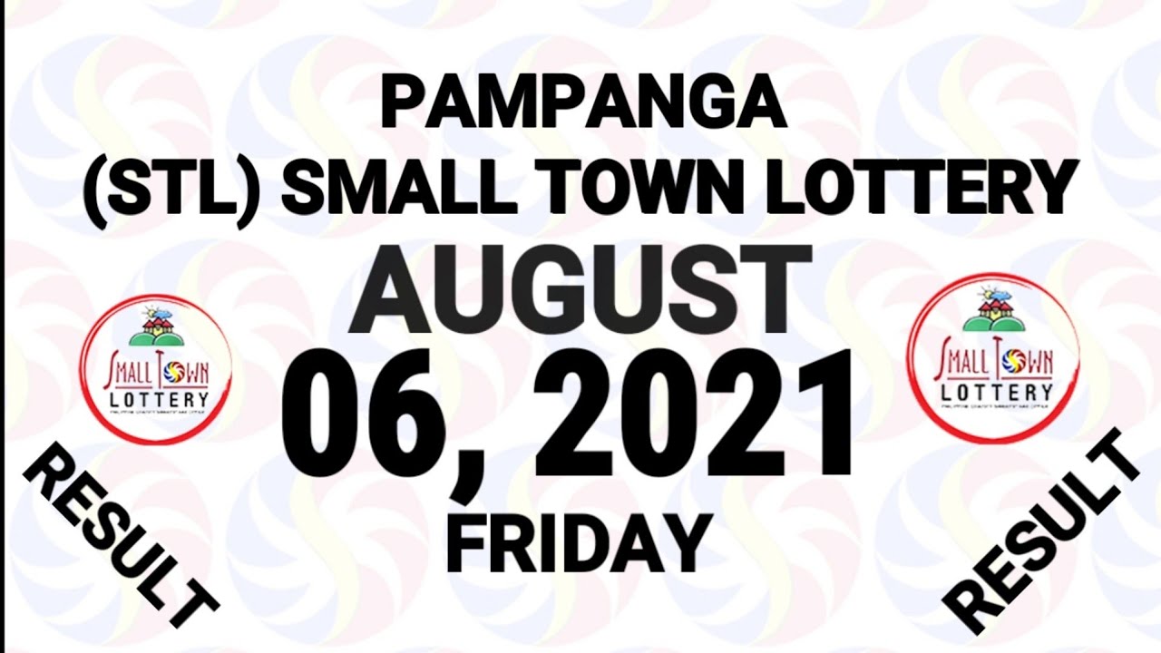 STL Pampanga August 6 2021 (Friday) 1st/2nd/3rd Draw Result | Small ...