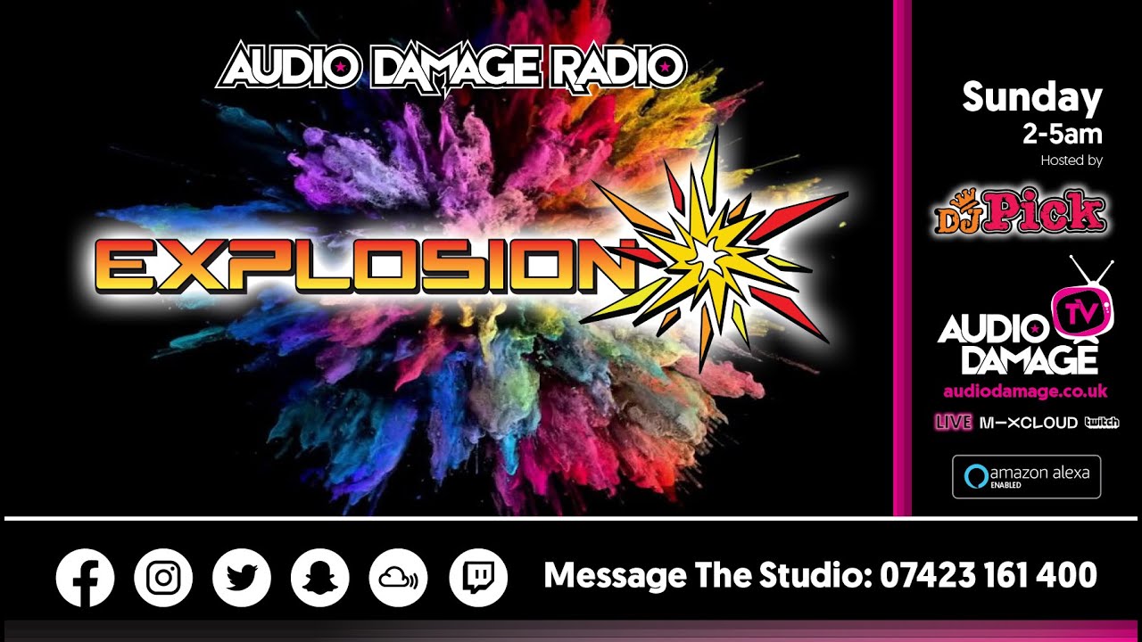 DJ Pick - LIVE @ Club Explosion (Blackpool) - Audio Damage Radio. 2am ...