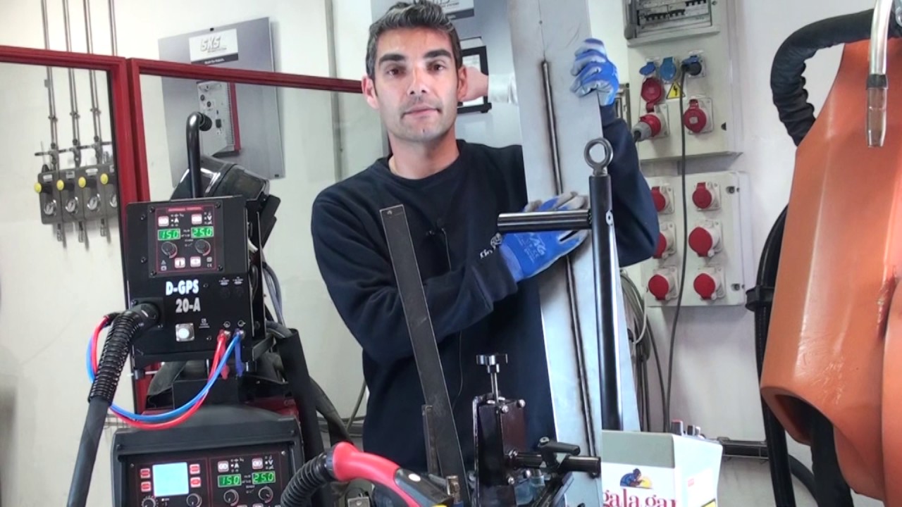 How to do longitudinal welding? - YouTube