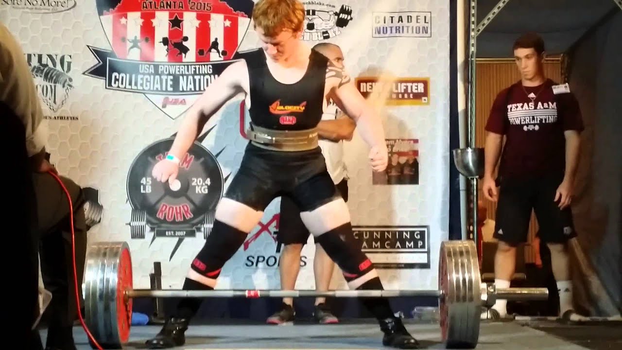 Blake Lehew 628 lb Deadlift - YouTube