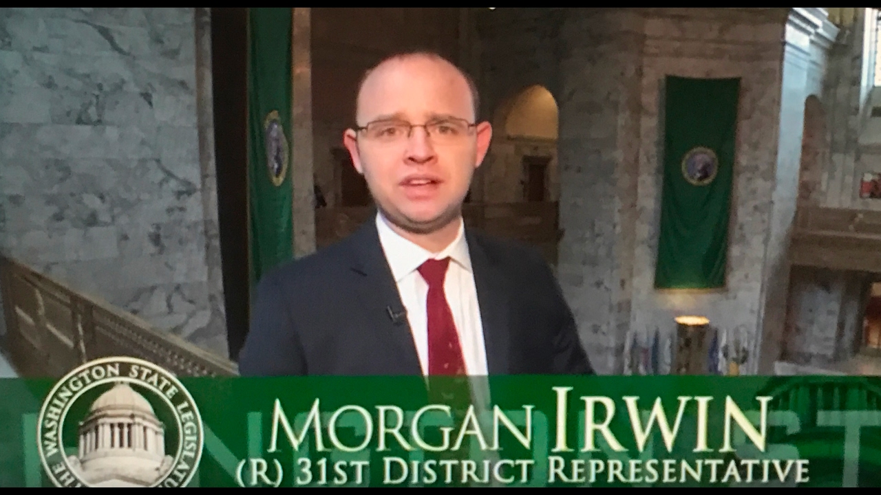 Rep. Morgan Irwin's Legislative Video Update from Olympia: Where the ...