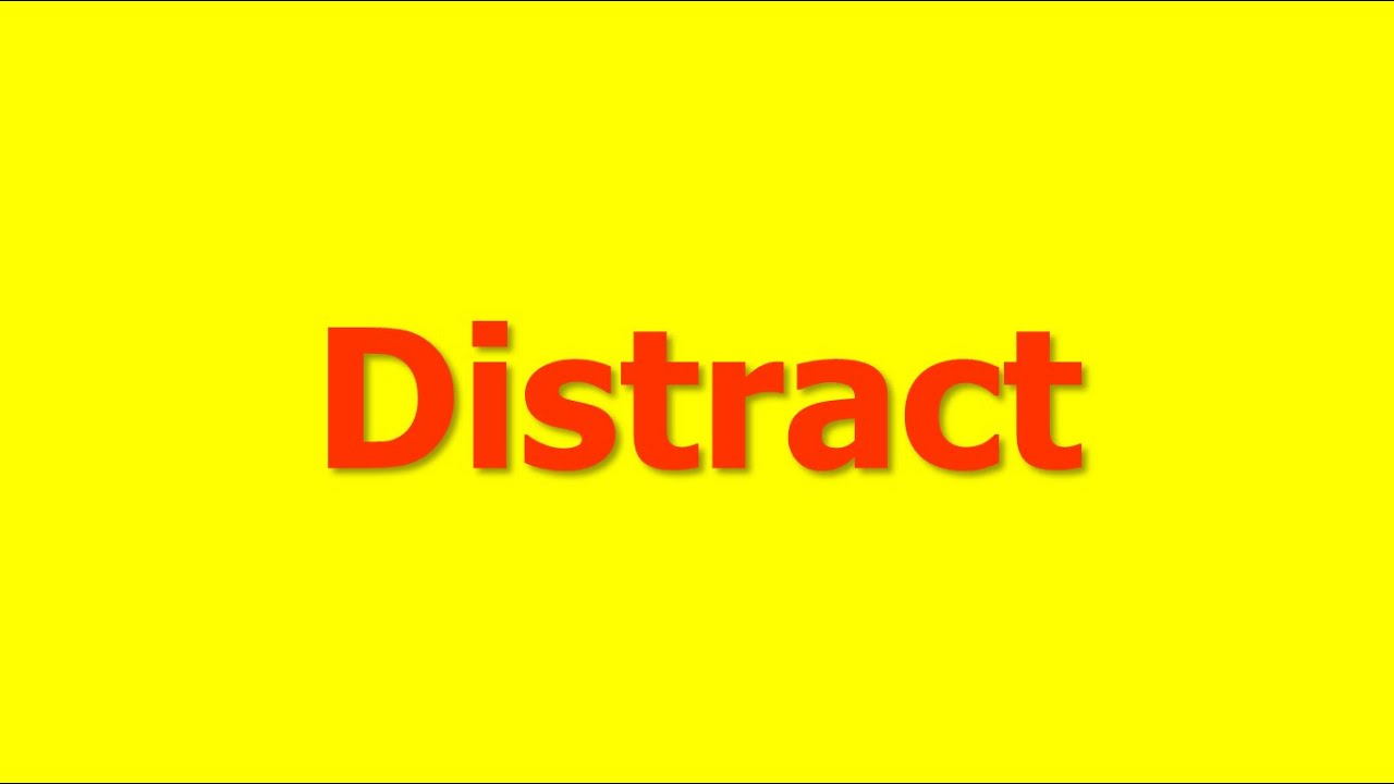 English Vocabulary || Distract || New 2025 - YouTube
