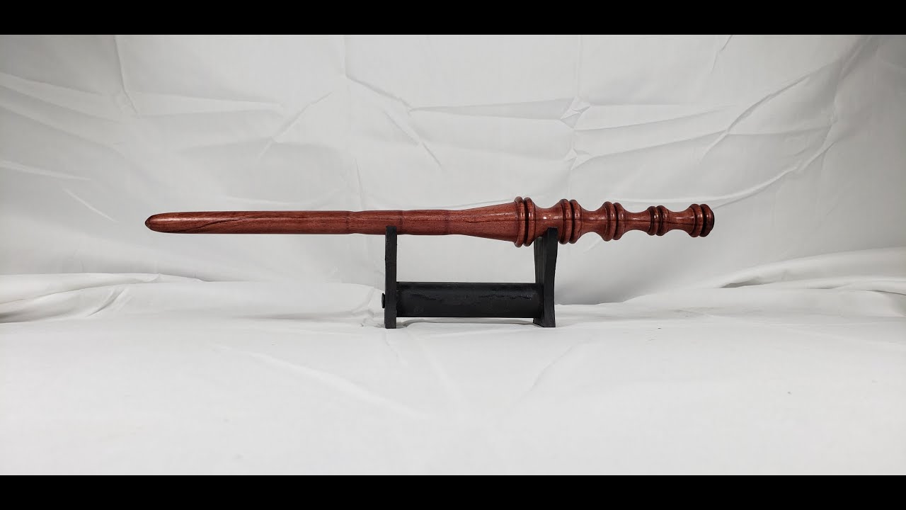 Katalox wood Wand - YouTube