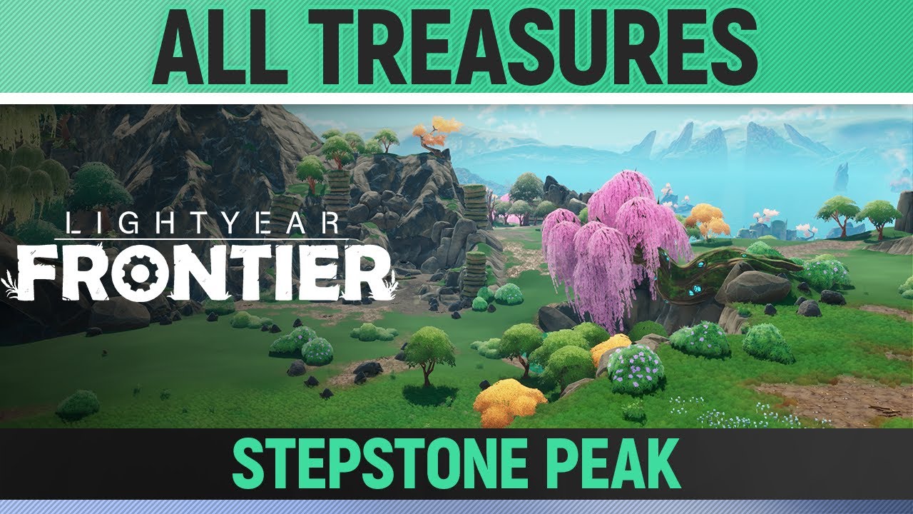 Lightyear Frontier - Stepstone Peak - All Treasures (All Discoveries ...