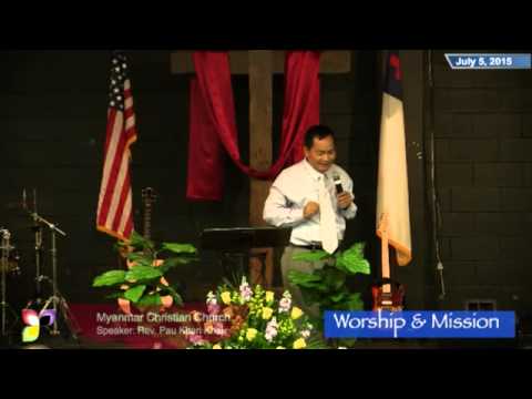 MCC Speaker: Rev. Pau Khan Khai - YouTube