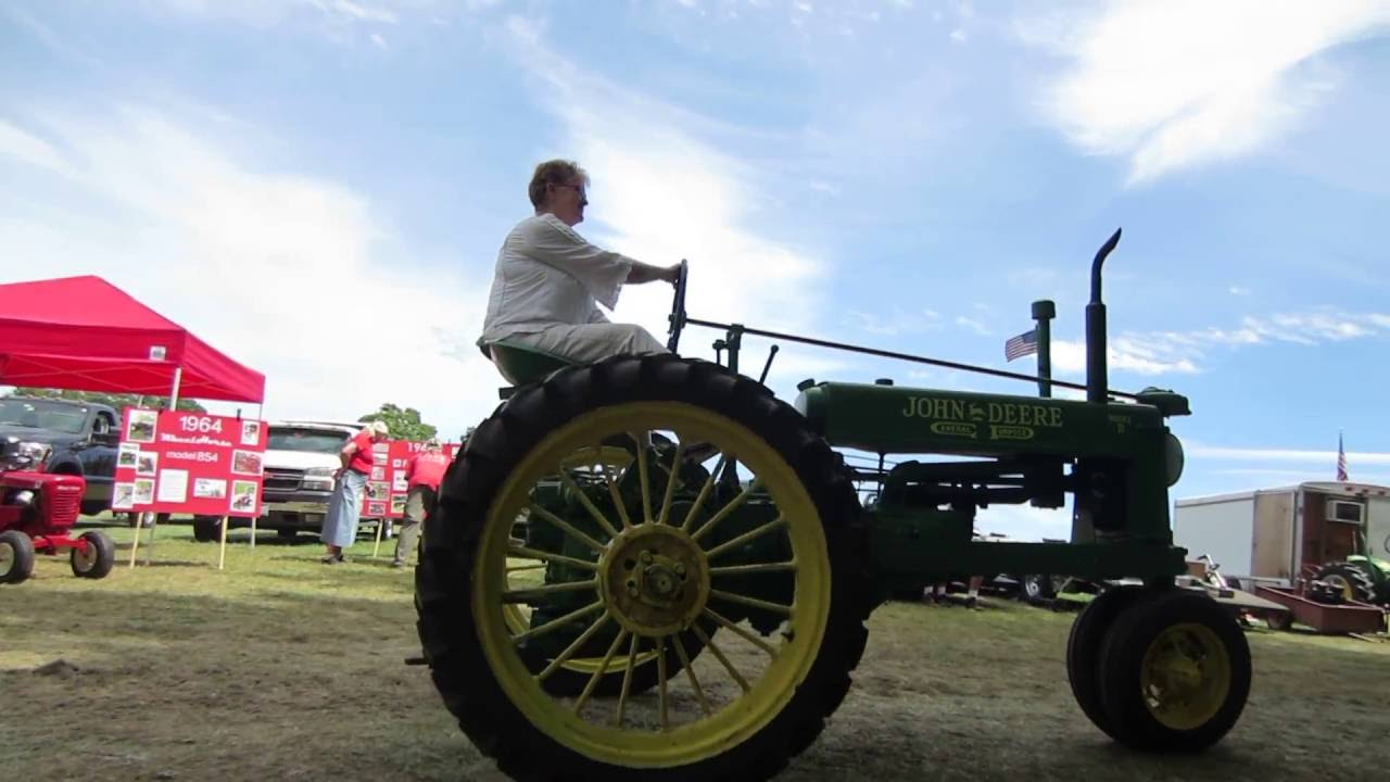 antique tractor parade eloit maine 7/31/16 - YouTube