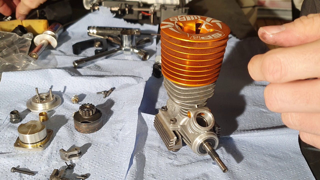 RB Nitro Engine Strip Down - YouTube