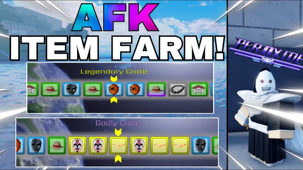 Peroxide | AFK Item Farming Method! - YouTube
