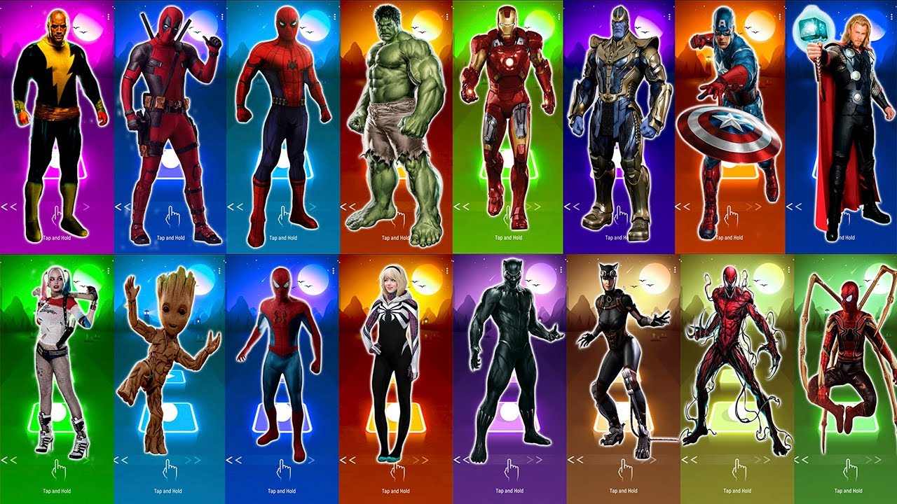 The Ultimate Hero Megamix Showdown Marvel vs DC #HeroMegamix # ...