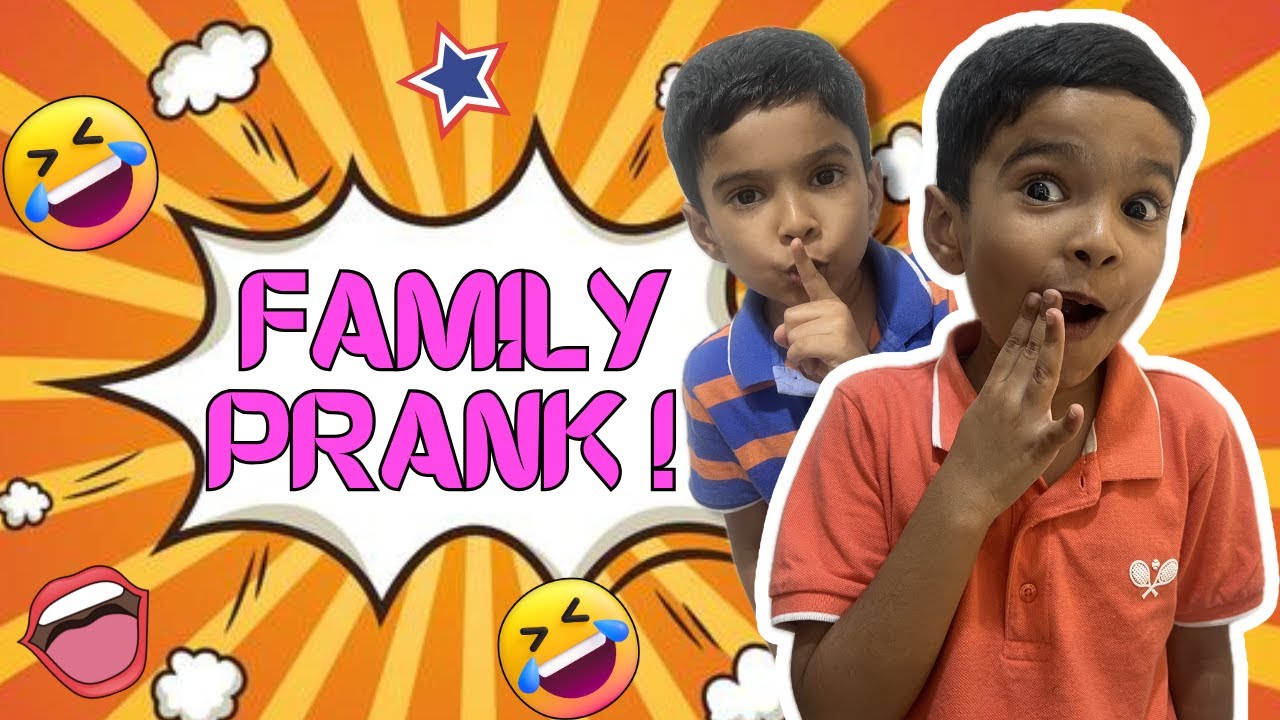 Vivan's funny pranks with family | Hilarious Family Pranks try not to ...