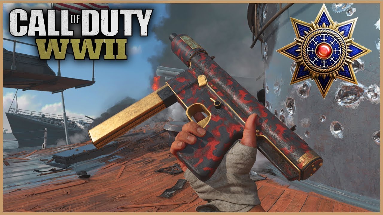 Road to Chrome Camo #5 - (17 Guns Completed) - Call of Duty WW2 - YouTube