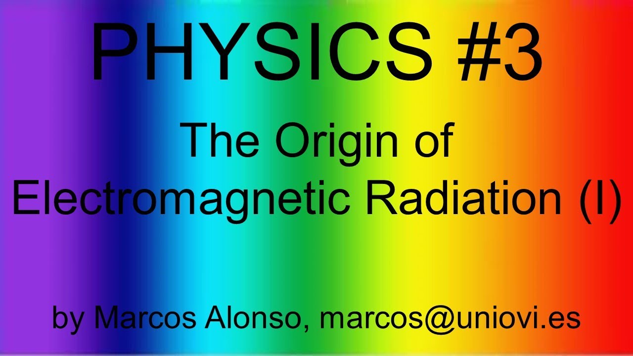 PHY #3: The Origin of Electromagnetic Radiation (Part I) - YouTube