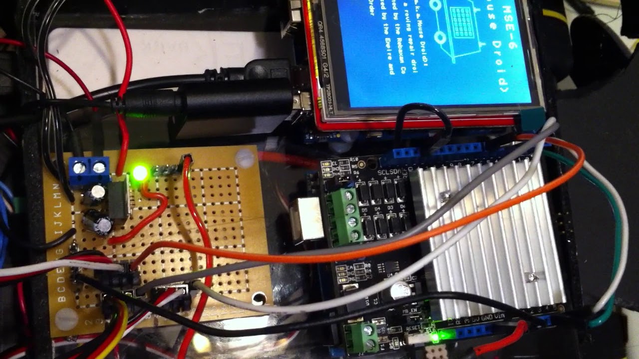MSE-6 Mouse Droid Inside Look - YouTube
