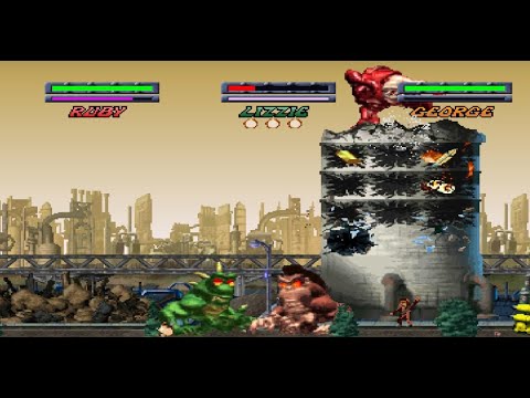 Rampage Through Time Gameplay Adventure Mode (PSX) - YouTube