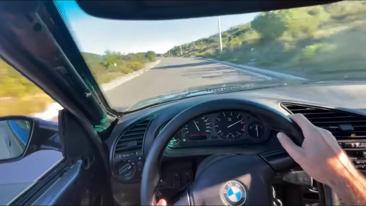 POV: BMW E36 325i Coupe w/ welded diff - YouTube