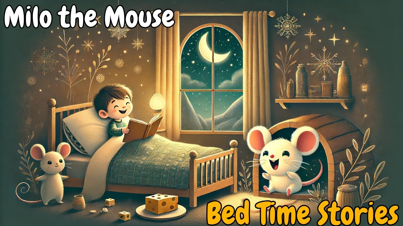 Milo the Mouse 🐁 A Cozy Adventure to Find the Perfect Home | Bedtime ...