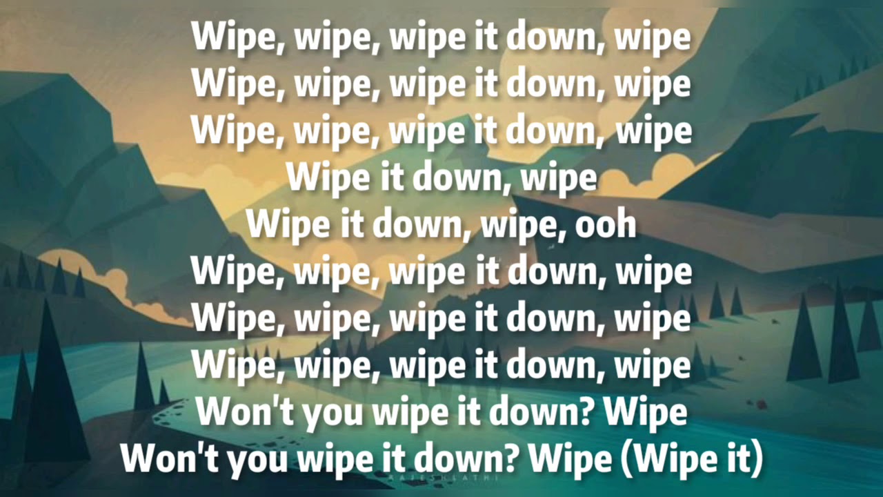 BMW Kenny - wipe it down (lyrics) - YouTube