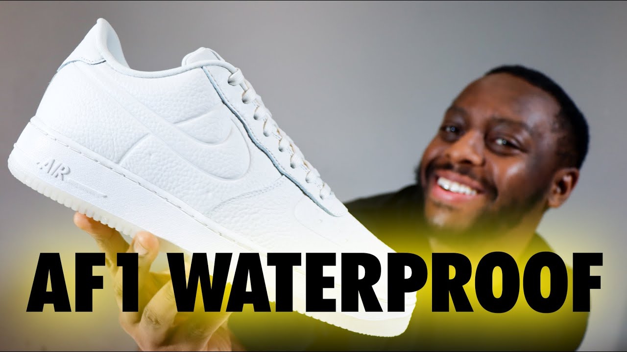 Air Force 1 Pro-Tech Waterproof Phantom White Sneaker Review ...