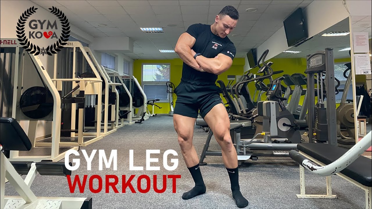 GYM LEG Workout - GYMKOVA - YouTube