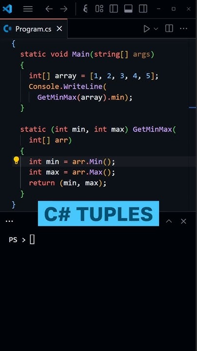 Why You Should Use Tuples in C# - YouTube