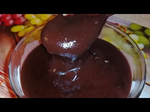 Şokoladlı qlazur (hazırlanması çox asan)