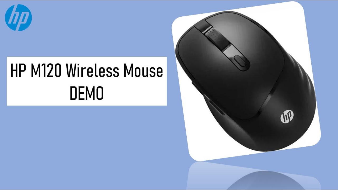 HP M120 Wireless Mouse Demo - YouTube