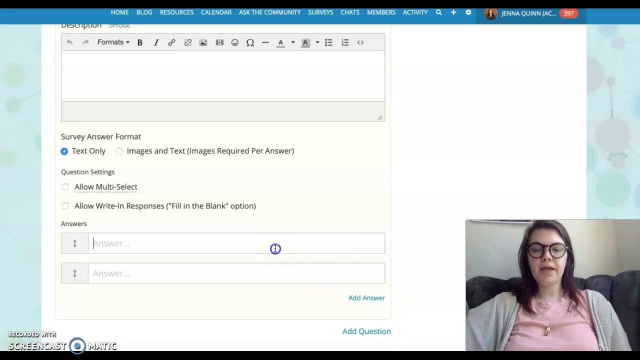 How to Create a Survey on ACEs Connection - YouTube