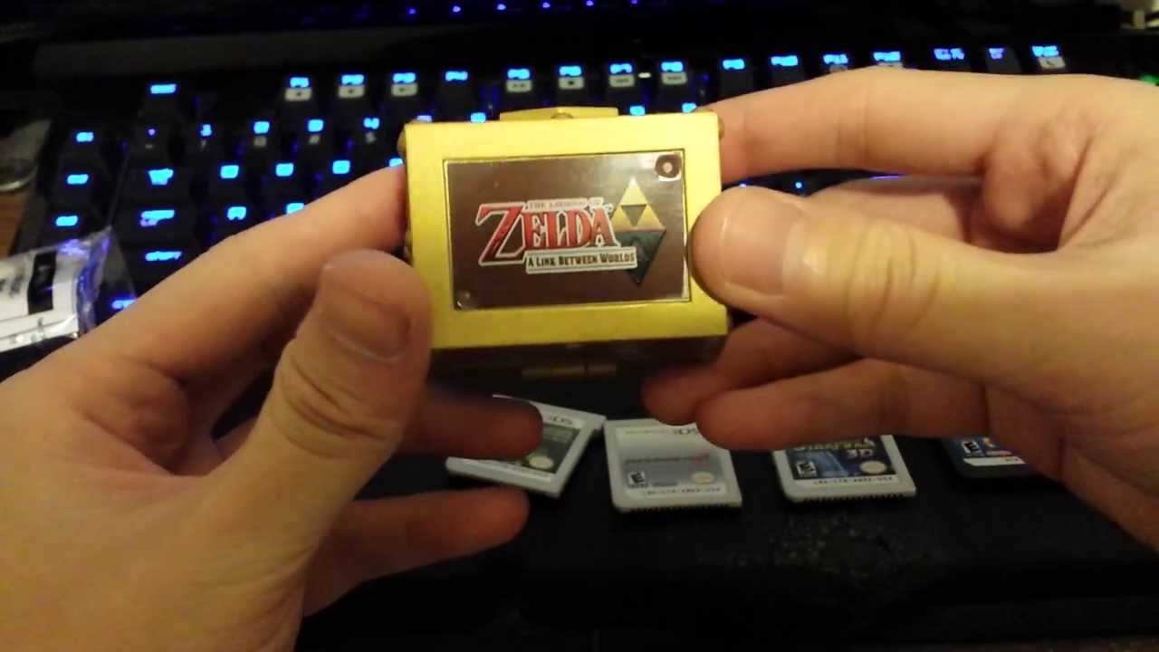 Zelda: A Link Between Worlds Treasure Chest pre order bonus - YouTube