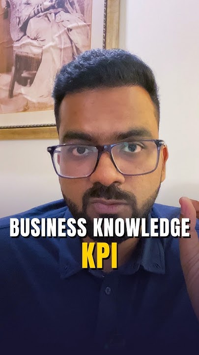 Business Knowledge - KPI - YouTube