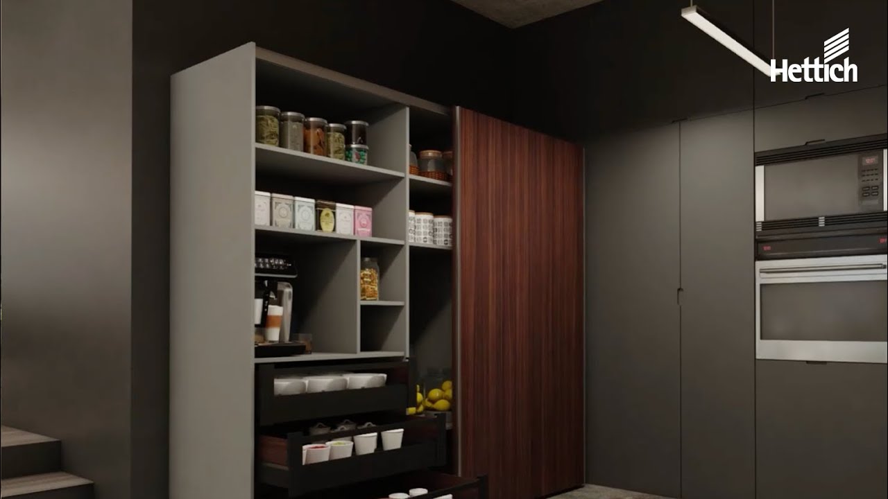 Hettich's TopLine L Sliding & ArciTech Drawer Systems: Minimalist ...