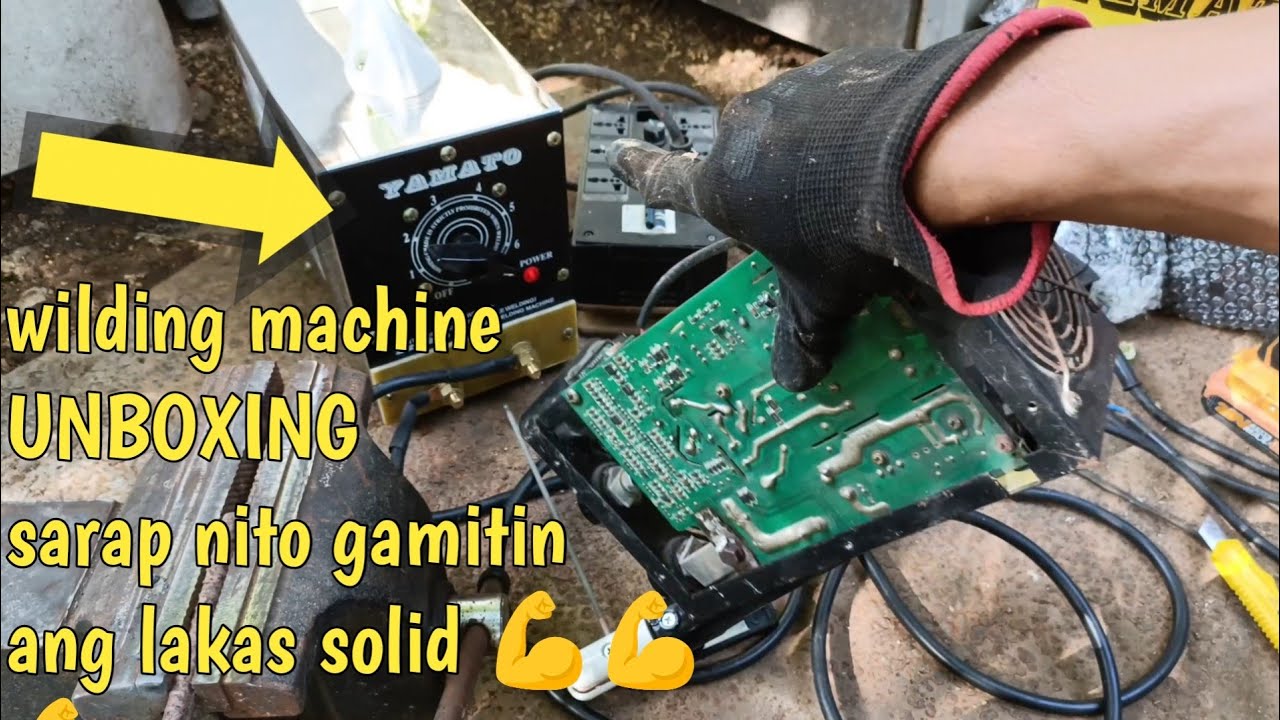 Wilding machine UNBOXING 300A YAMATO Brand 💪💪💪 - YouTube